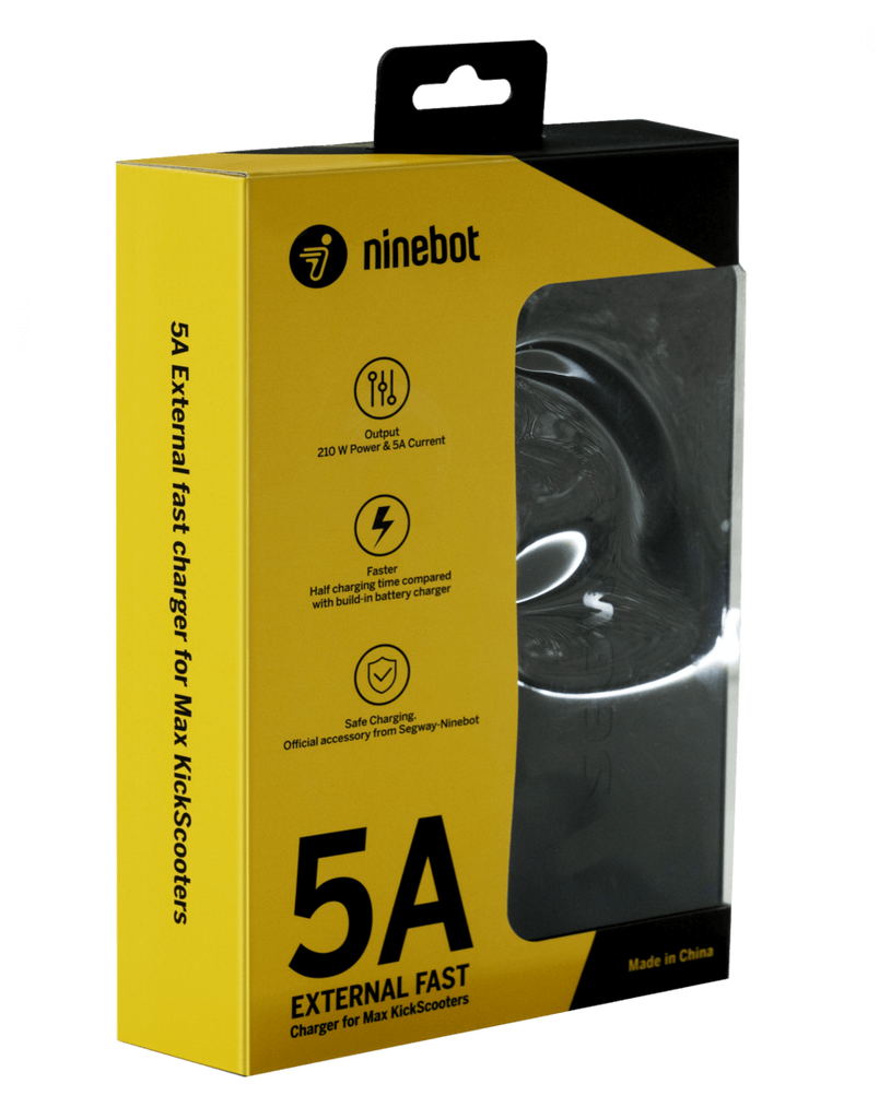 Segway 5A Fast Charger per Ninebot Max | Maldarizzi Automotive S.p.A.